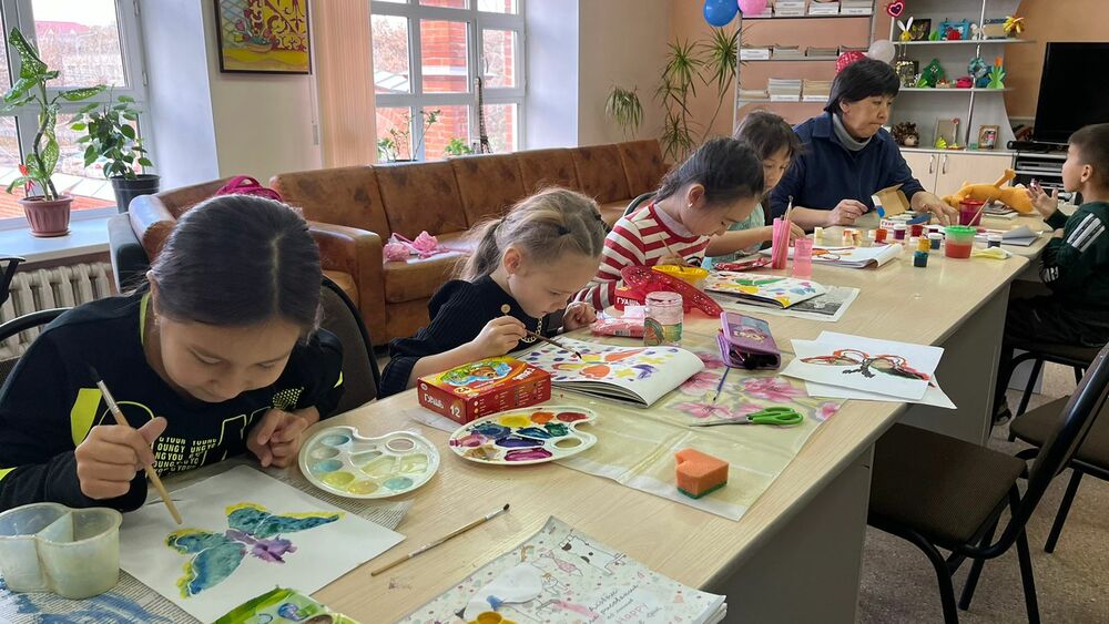 Рисуем трафаретом - Yvision.kz