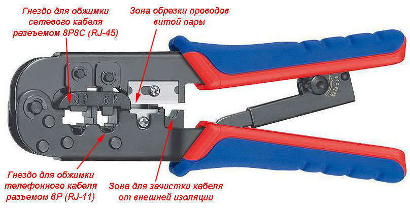 Обжим сетевого кабеля RJ45. - Yvision.kz